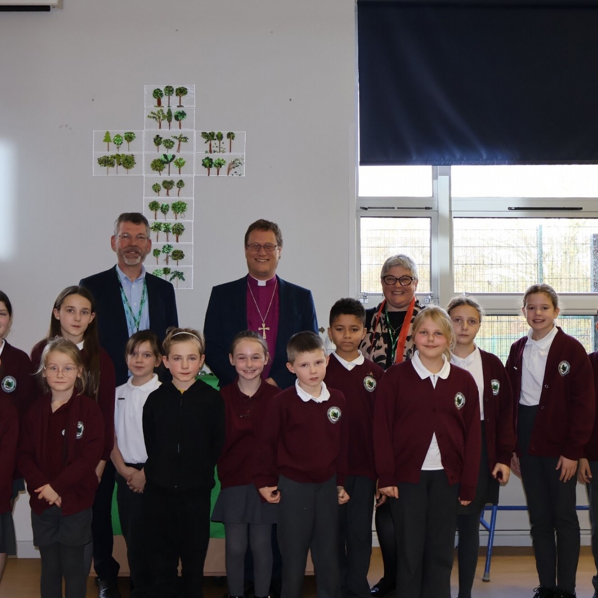 The Three Trees Academies - Bishop Martyn visits local Derbyshire school.